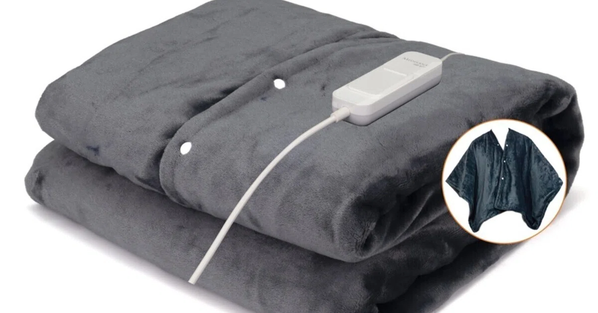 Electric Heated Poncho/Throw/Blanket 3 In 1 Wearable｜joyplus