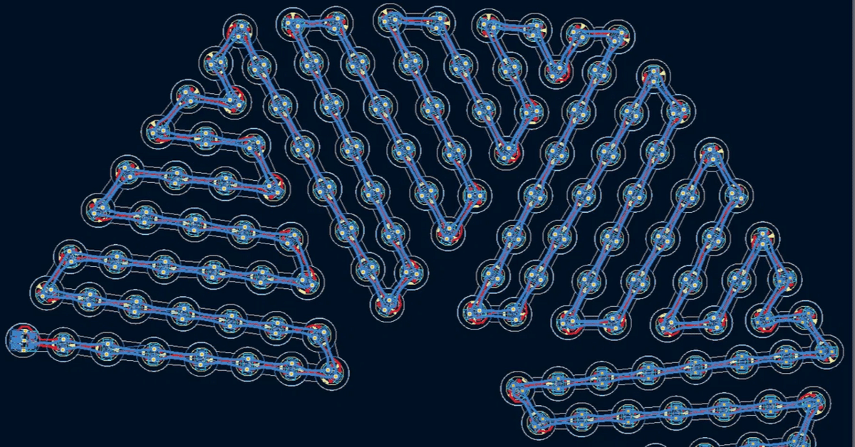 KiCADでフレキシブル基板用の図面をpythonで配置する方法 アゲイン①｜sastle
