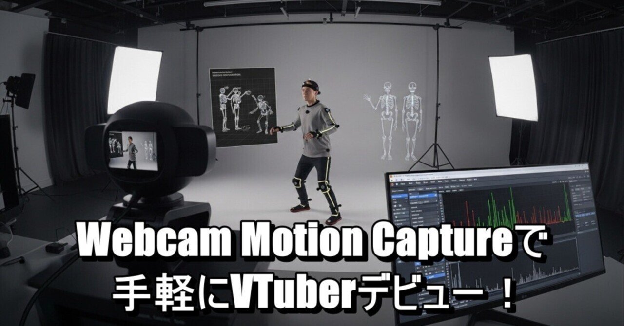 Webcam Motion Captureで手軽にVTuberデビュー！｜エイじー