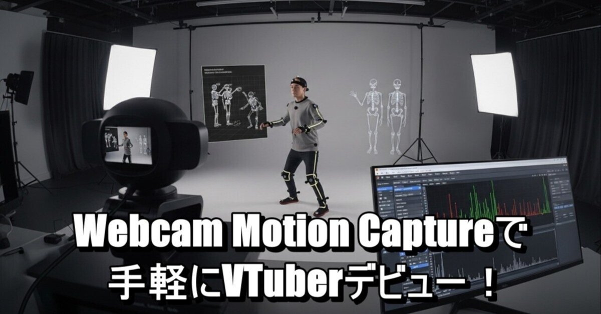 Webcam Motion Captureで手軽にVTuberデビュー！｜エイじー
