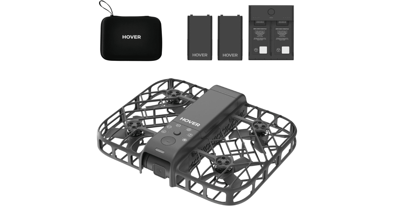 HOVERAir X1 Smart AI飛行カメラ ドローン 100g未満 2.7K HDR｜GetGadgetGot