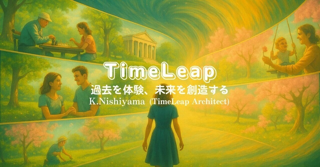 技術解説シリーズ第4回（最終回） TimeLeapの全体像 - 4層アーキテクチャと未来への道筋｜K.Nishiyama（TimeLeap構想開発者）