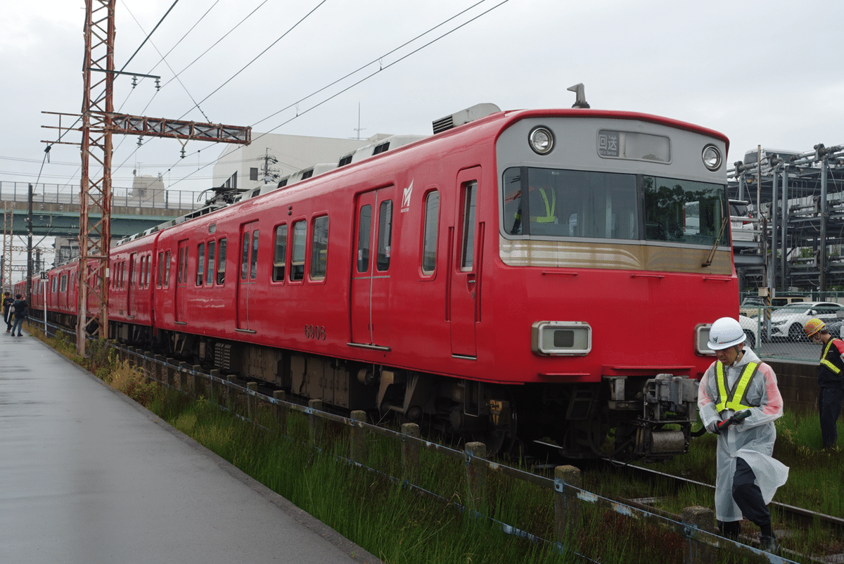 【名鉄】6003F＋6808F 廃車回送｜Tau6(タウロク)