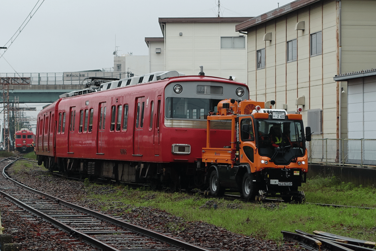 【名鉄】6003F＋6808F 廃車回送｜Tau6(タウロク)