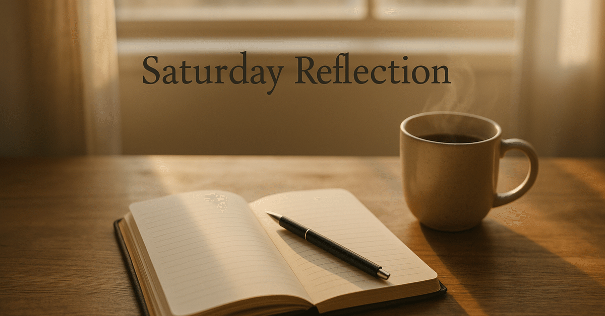Saturday Reflection #1｜たつや