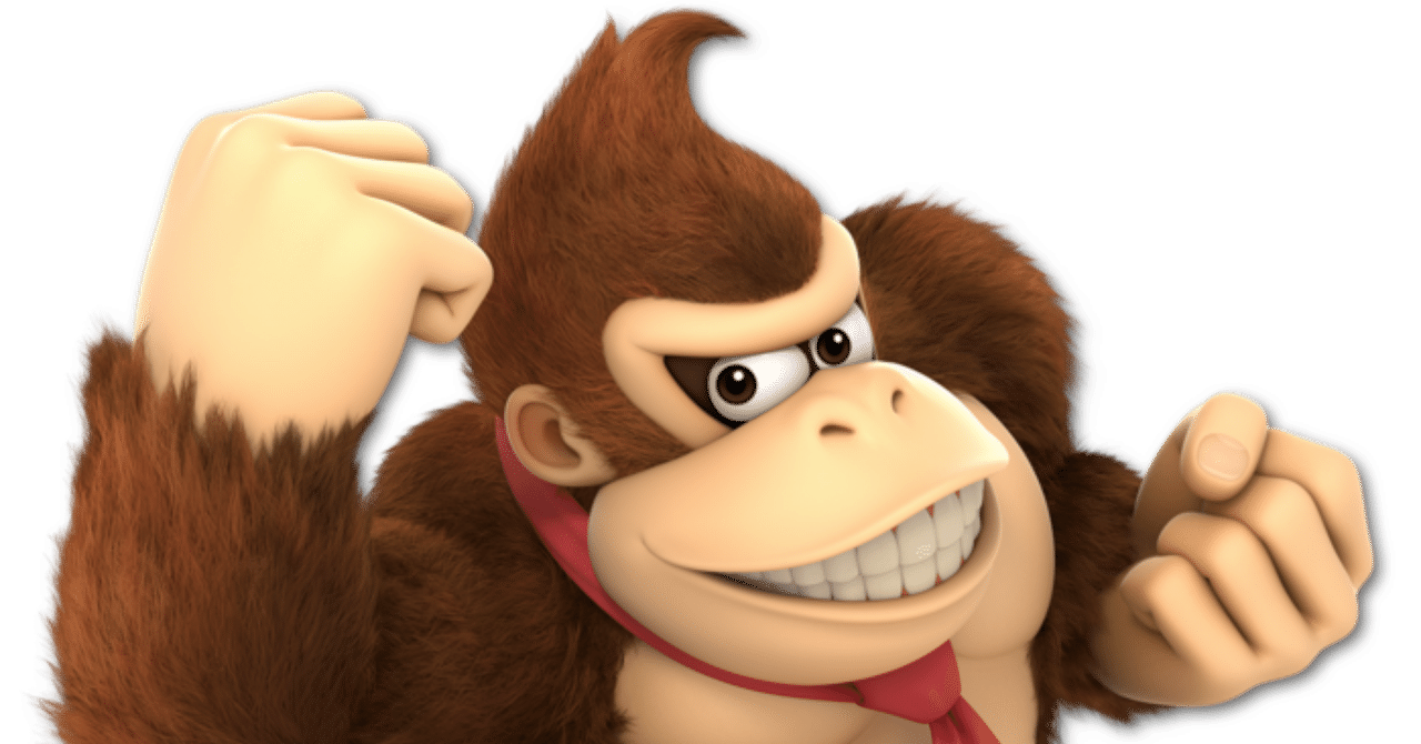 donkey kong ssbu render