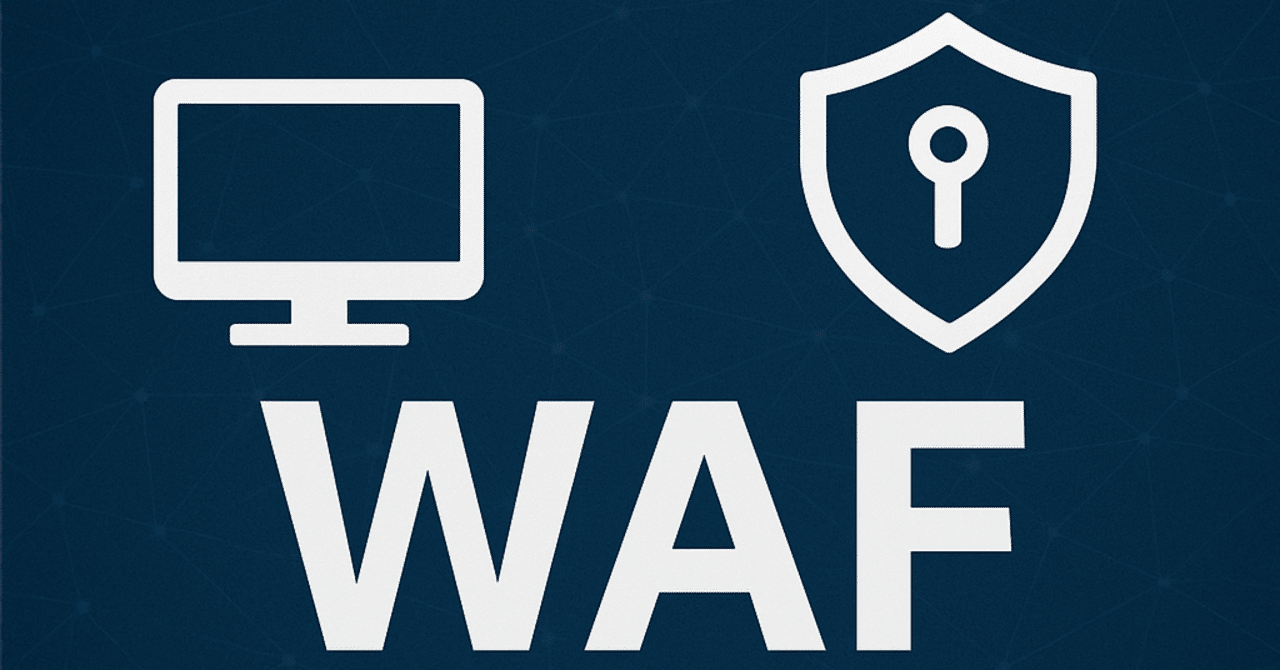 🛡 世界一わかりやすいWAFの仕組み〜 インフラ初心者向けシリーズ Vol.15 〜｜ちゃっこ