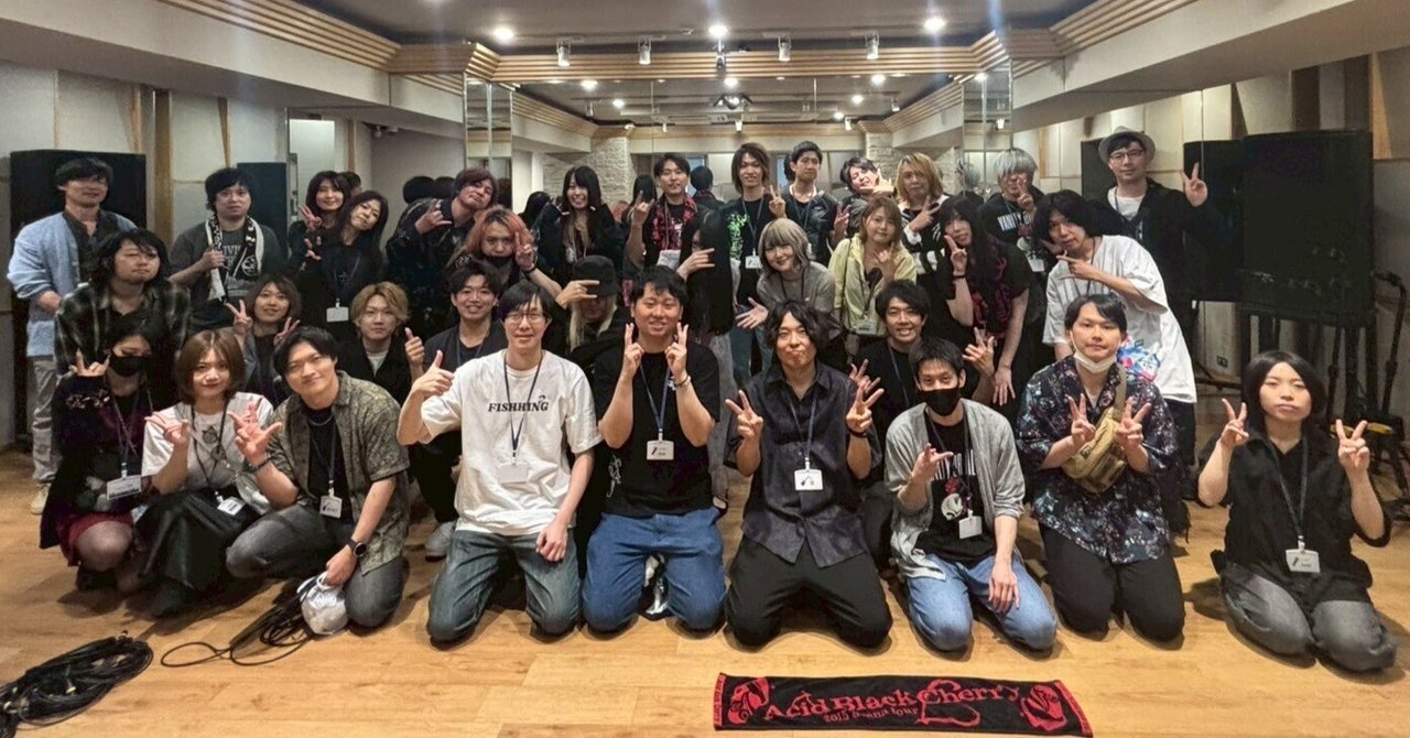 2025.06.07 AcidBlackCherryセッション参加｜たいやき1/2C