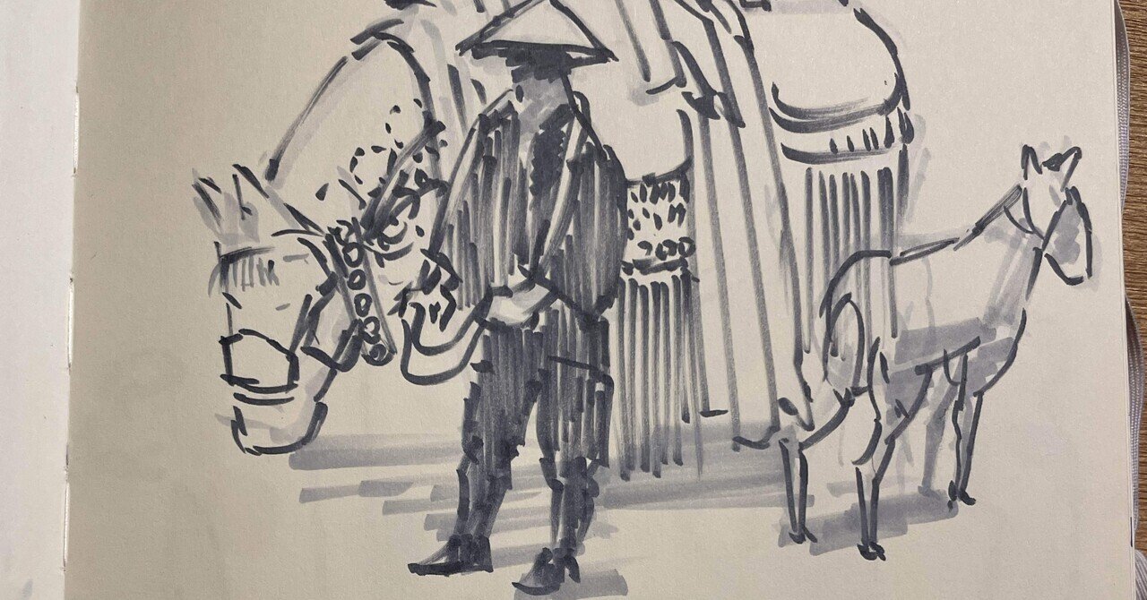 ちゃぐうま2025｜nyororoのスケッチ帖