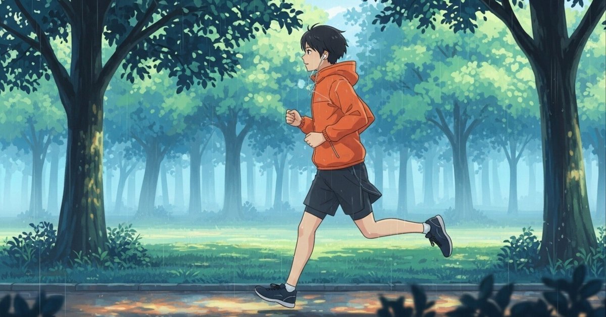 雨の日ランニングを極める！かっこいいパパが教える梅雨を味方にする3つの必須アイテム｜炎のマラソンランナーKAMEchan