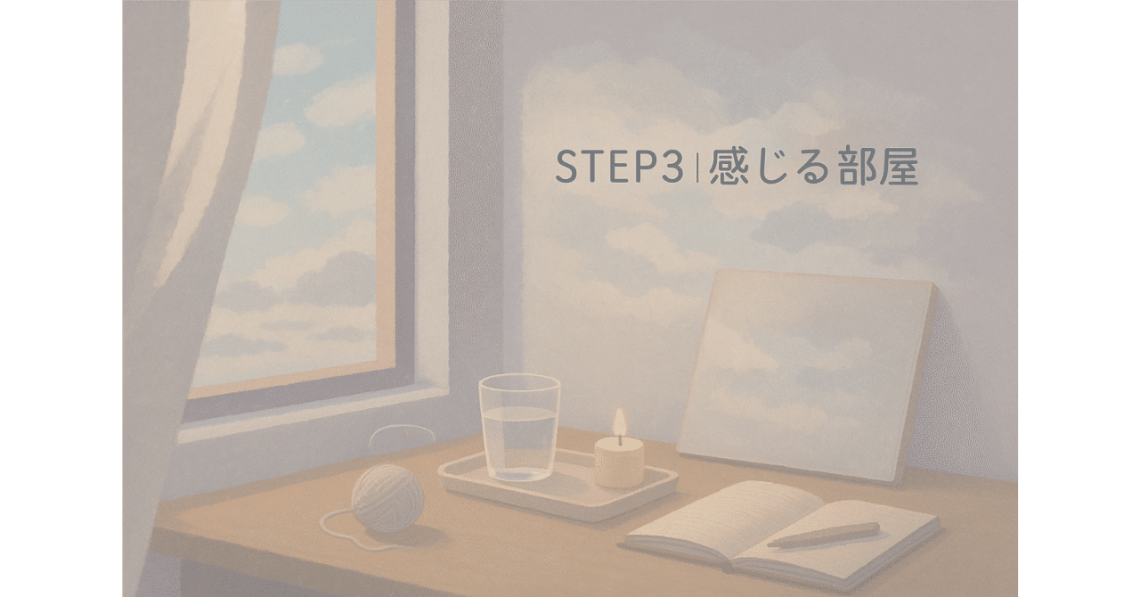 STEP3｜感じる部屋｜arata_kuba