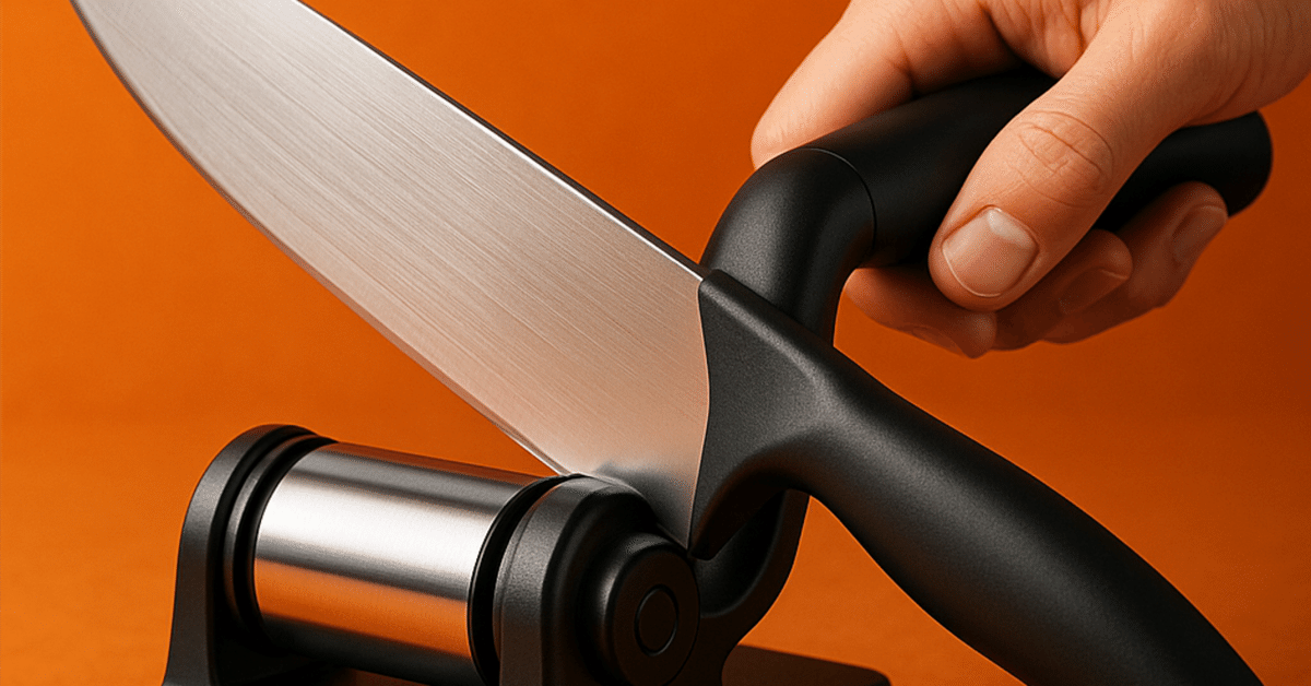 「物価高×自炊ブーム」今売れてる！砥石不要の新定番【EDGBLACK 包丁研ぎ器】が革命的すぎた｜🕰️よろず屋/本店【店長 天音ノア】【月間来客者数10万人】【フォロバ100】