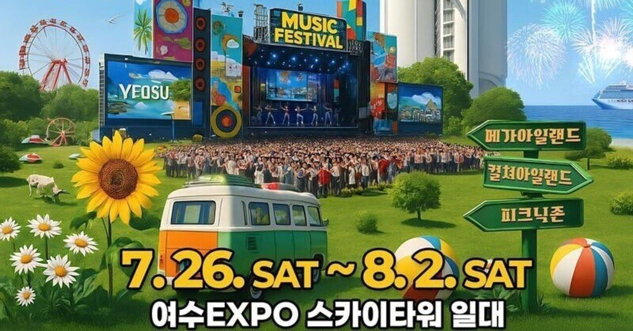 ジョンデ【CHEN】2025麗水K-メガアイランドフェスティバル出演｜Charsound