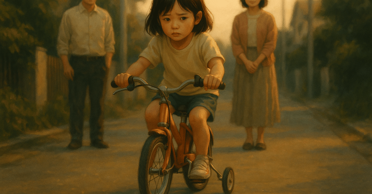 “揺れる自分”に宿る共感─実績ゼロでも書ける─短編小説『誰かの補助輪』─HSPのnote習慣｜Tom.cat ＠ HSP×AIライター