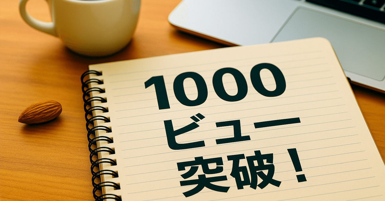 note1か月目で1000ビュー/日を突破した無職が語る、「当たる記事」と「刺さる記事」の違い｜晴彦ロジカ@無職歴35年xGPTと創作中