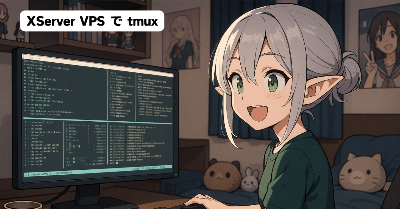 XServer VPS で tmux｜富永道也 | AI × OSINT × 台湾