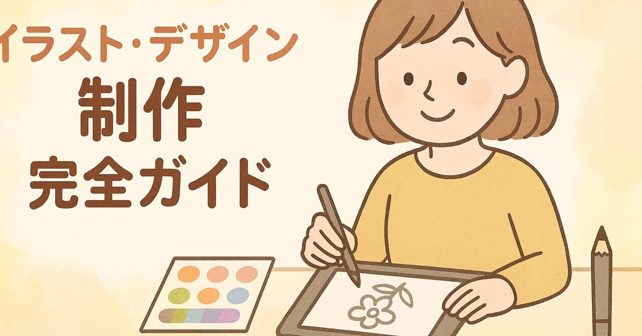【在宅でできる！】主婦におすすめの副業「イラスト・デザイン制作」完全ガイド｜ことりママ🐣