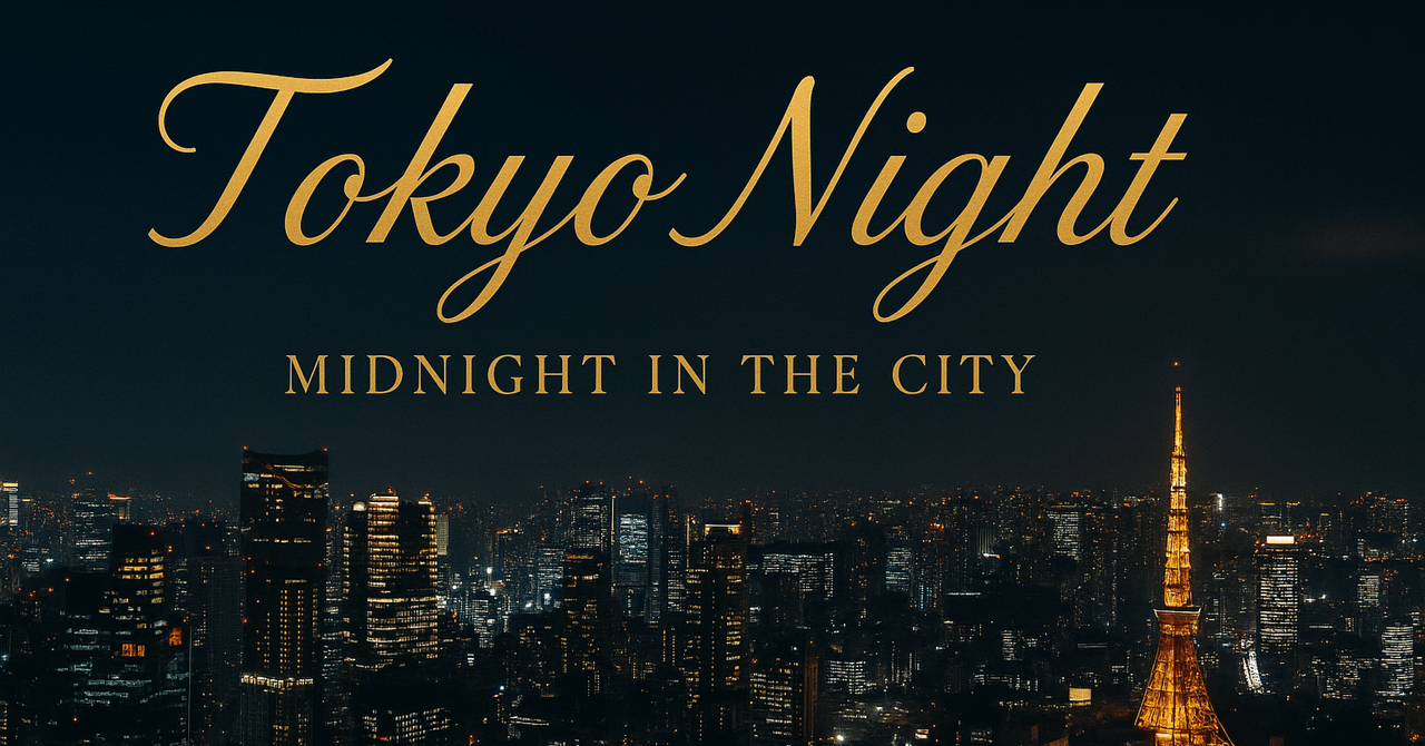 【ショート×恋愛小説】Tokyo Night～midnight in the city～ ＃7/12｜El Viento de Corazón ...