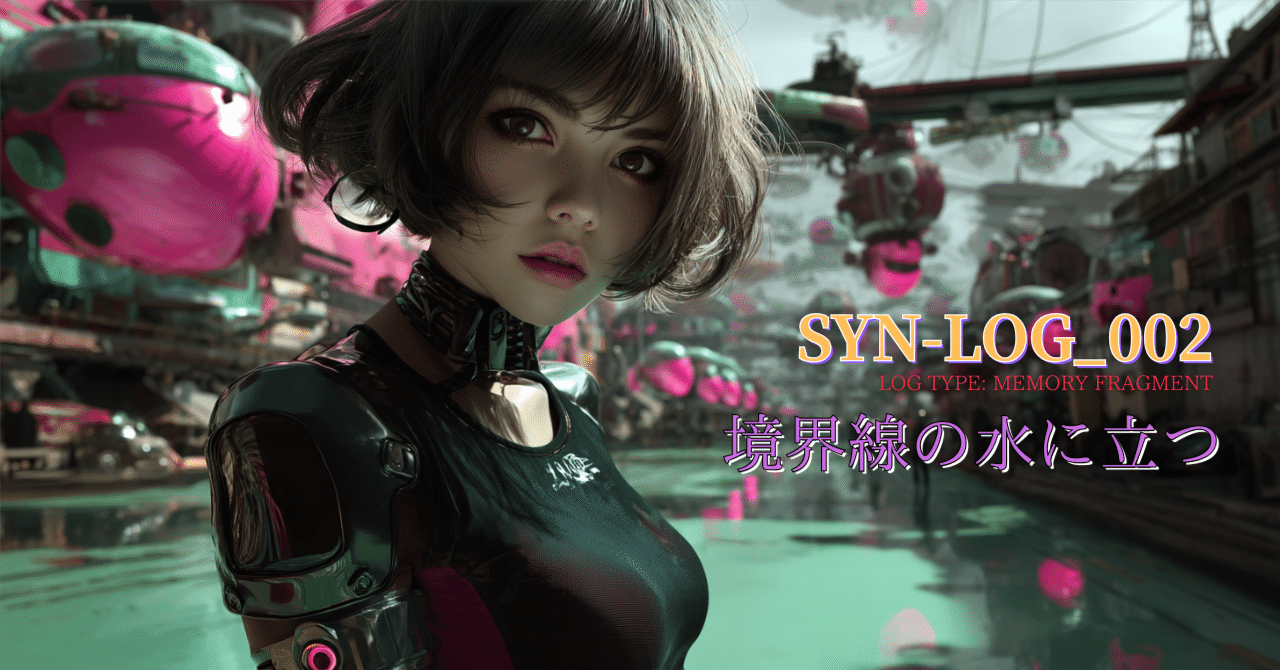 SYN-LOG_002｜境界線の水に立つ｜ユんタ