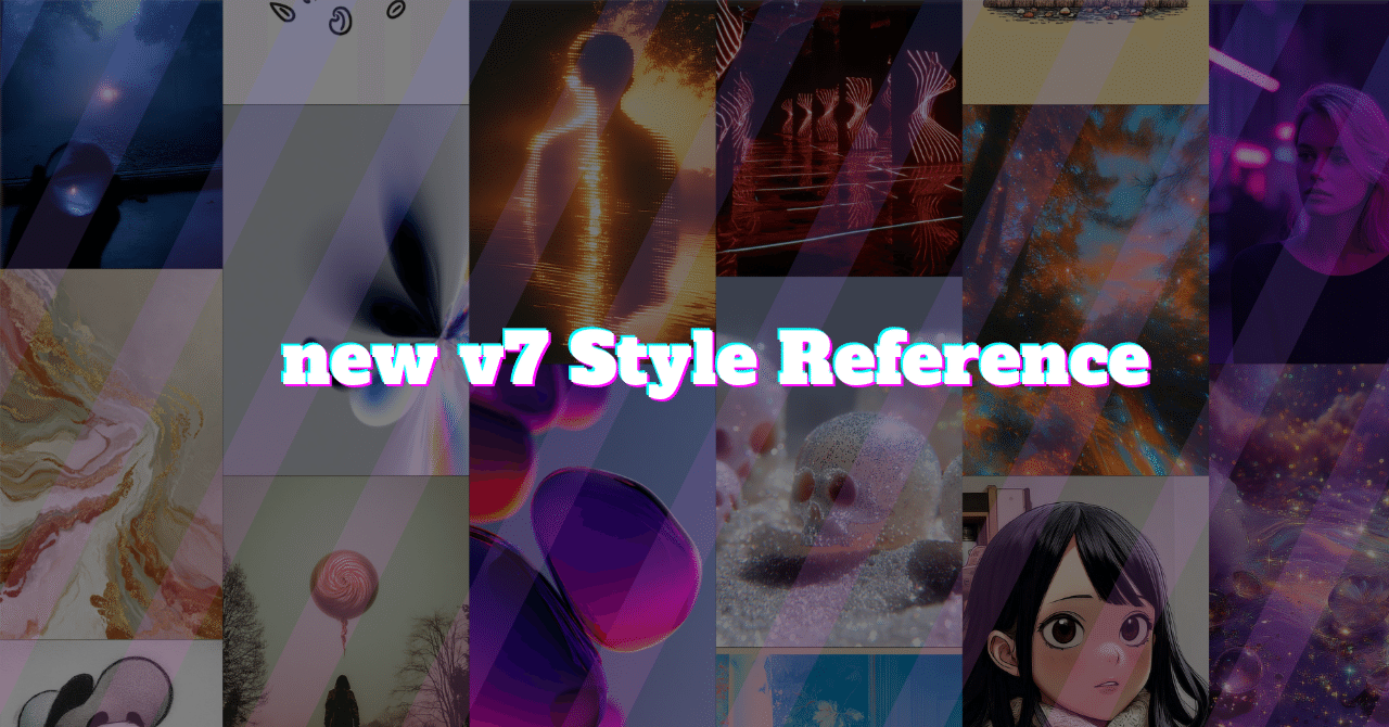 【Midjourney】new v7 Style Reference 変更点とその影響について｜Andi Hagemann