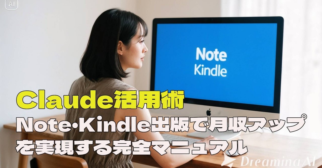 Claude活用術：Note・Kindle出版で月収アップを実現する完全マニュアル｜トレンドニュース