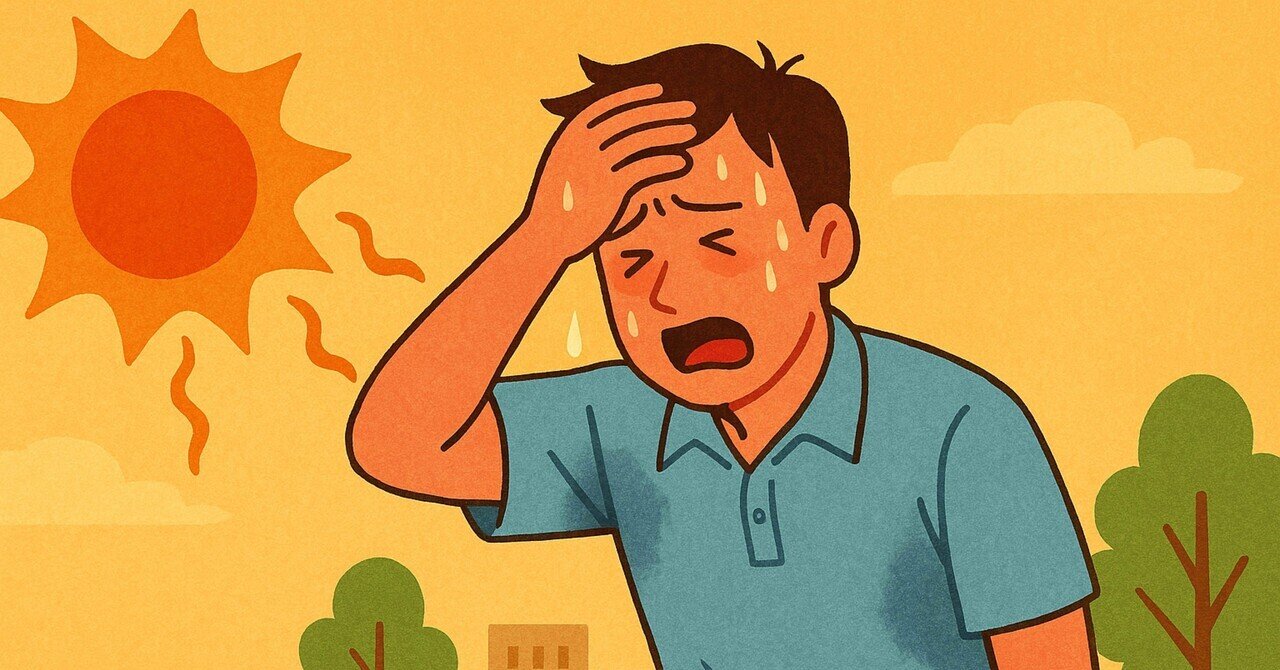 📝熱中症まとめてみました🤖｜cs60セラピストYOUGO(ユーゴ)