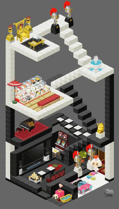 アメーバピグで作った私の“理想の部屋”は、現実よりもリアルだった｜763_room