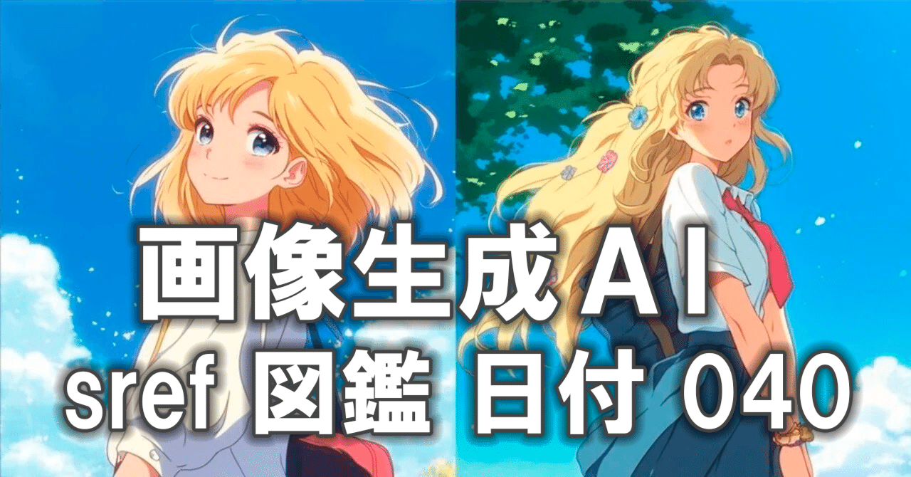 画像生成AI sref 図鑑 日付 040 2025年06/21～06/30【無料有】｜ぐふとくく