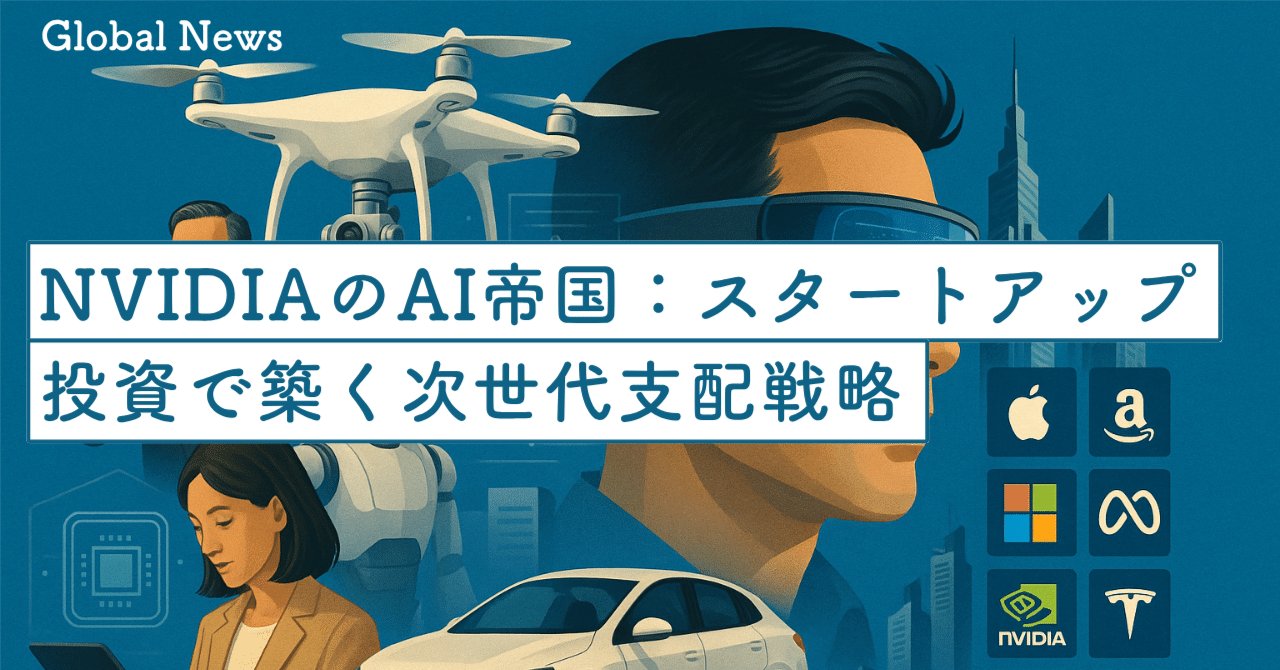NVIDIAのAI帝国：スタートアップ投資で築く次世代支配戦略｜SecondWave