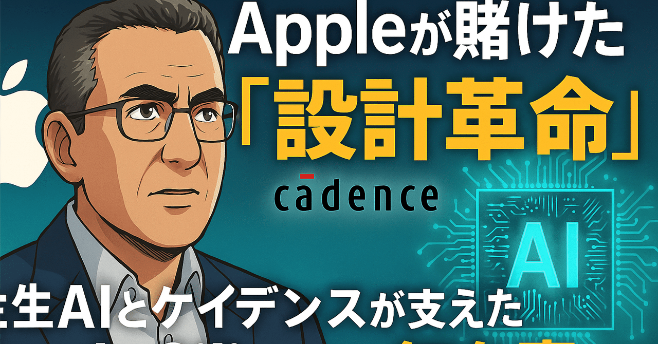 EDA（電子設計自動化）のCadenceやSynopsysとパートナーでチップ開発｜Kawamura Akihiro