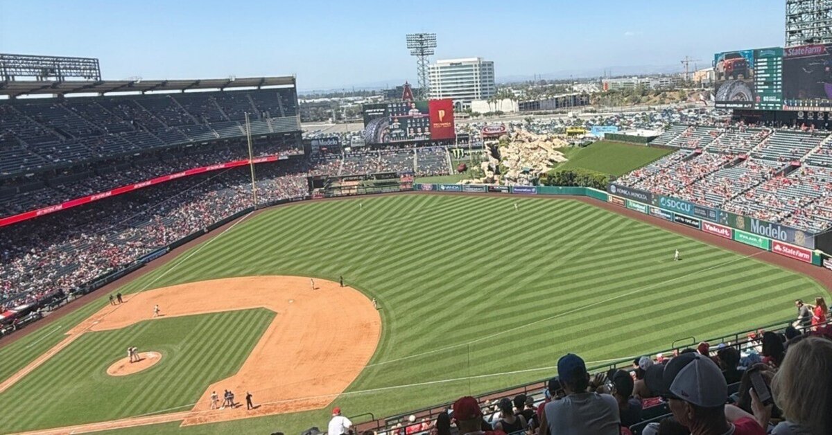 カリフォルニア大リーグ観戦ツアー（アナハイムエンゼルスタジアム）その3｜YASUSHI ABE