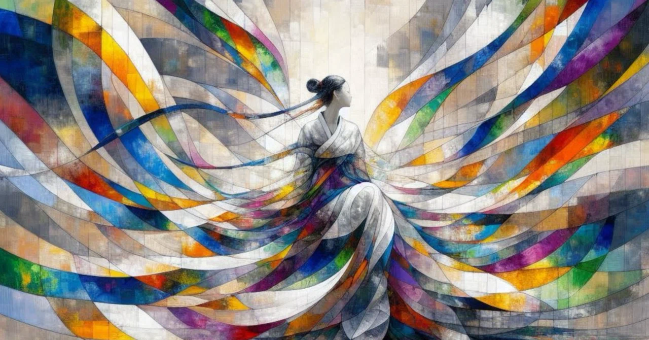キム・ソジャ（김수자, Kim Sooja)の絵画にヒントを得たプロンプト 2｜廣田憲司