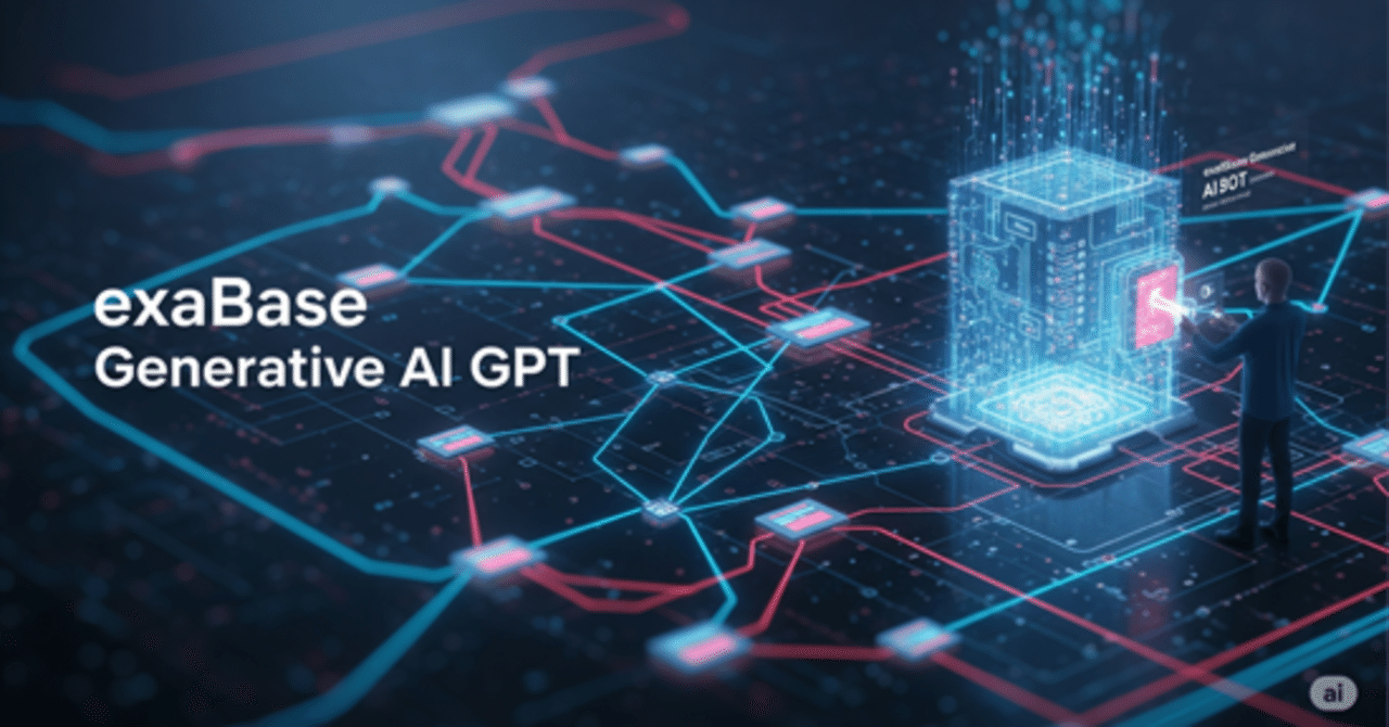 国内市場シェア1位のexaBase 生成AI、画像生成モデル「GPT image」の提供を開始｜捻くれジジイ