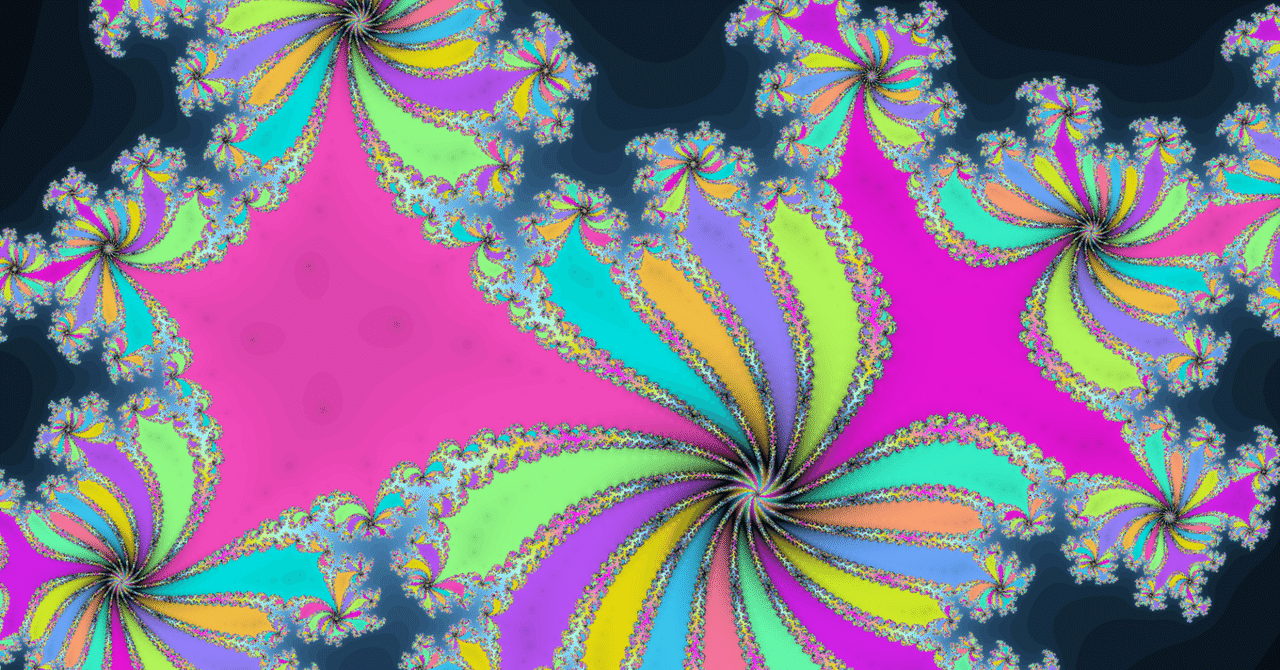 今週のフラクタル89 (0.75z^4-(c+1)z^3+1.5cz^2+c)｜108Hassium