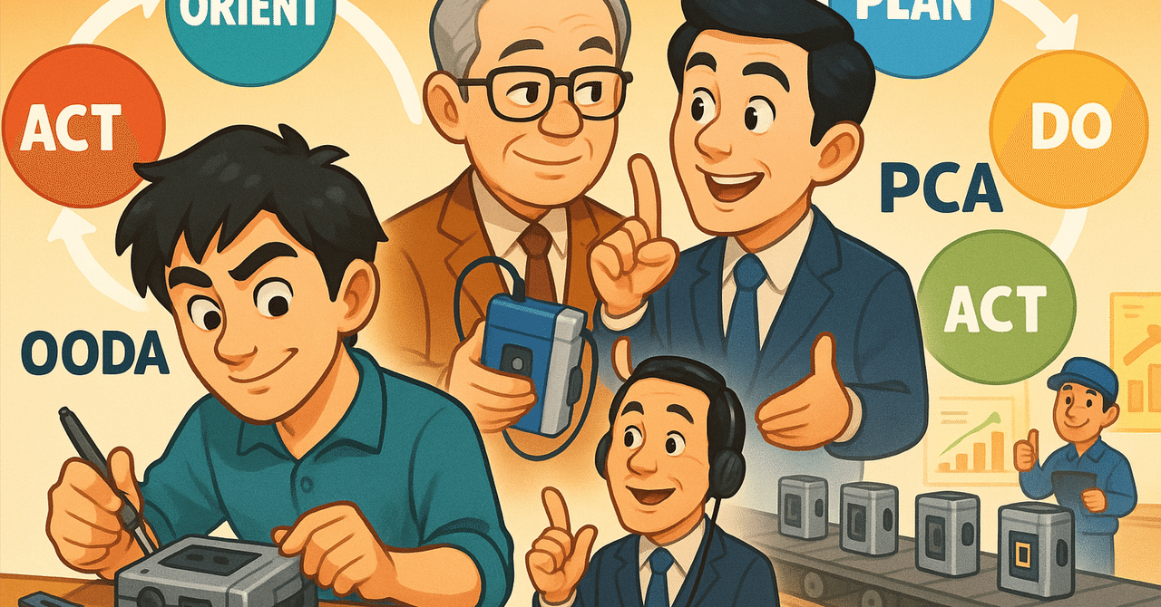 「つくりながら考える」プロトタイピングのすすめ：OODAとPDCAの狭間でー｜kotsugilab