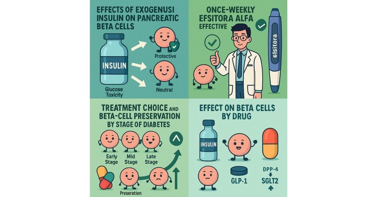 週1回投与型のインスリン製剤「efsitora alfa」の有効性と安全性｜Makisey