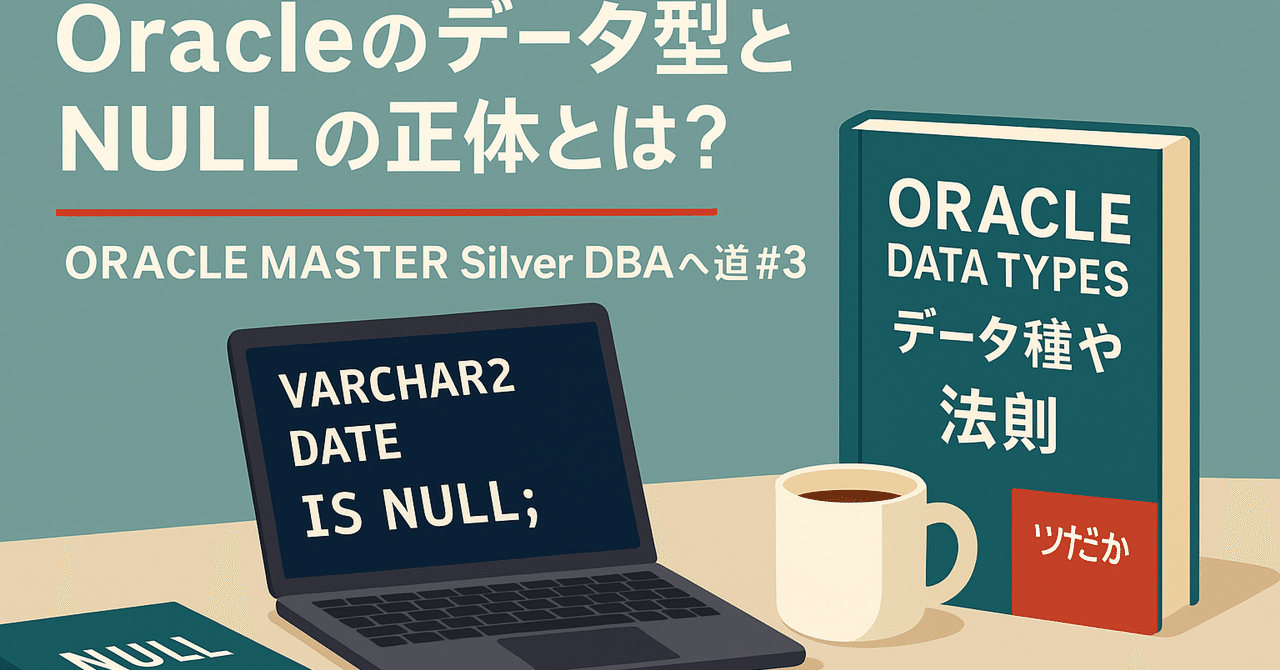 【勉強ブログ】Oracleのデータ型とNULLの正体とは？―ORACLE MASTER Silver DBAへの道 #3｜よっしー