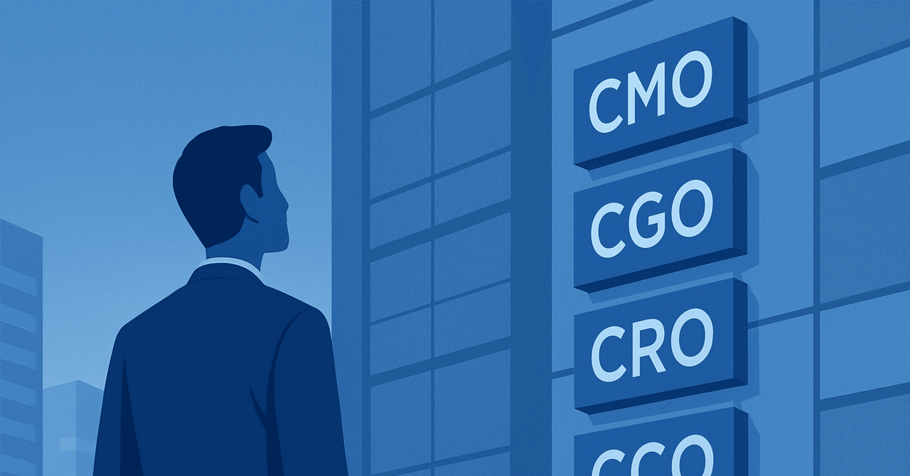 CMOという肩書きに惑わされてはいけない｜ひろたか