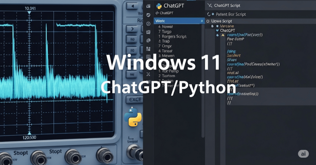 ChatGPTとPythonで電源ノイズを可視化してみよう！〜FFTでノイズを見える化〜｜福田 道隆