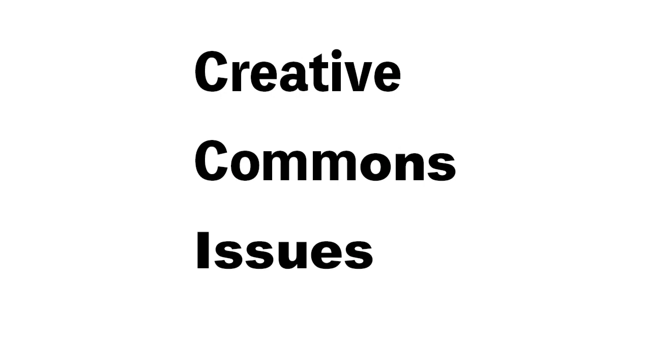 Creative Commons: A Social Experiment and Its Issues ー Copyright Free ...