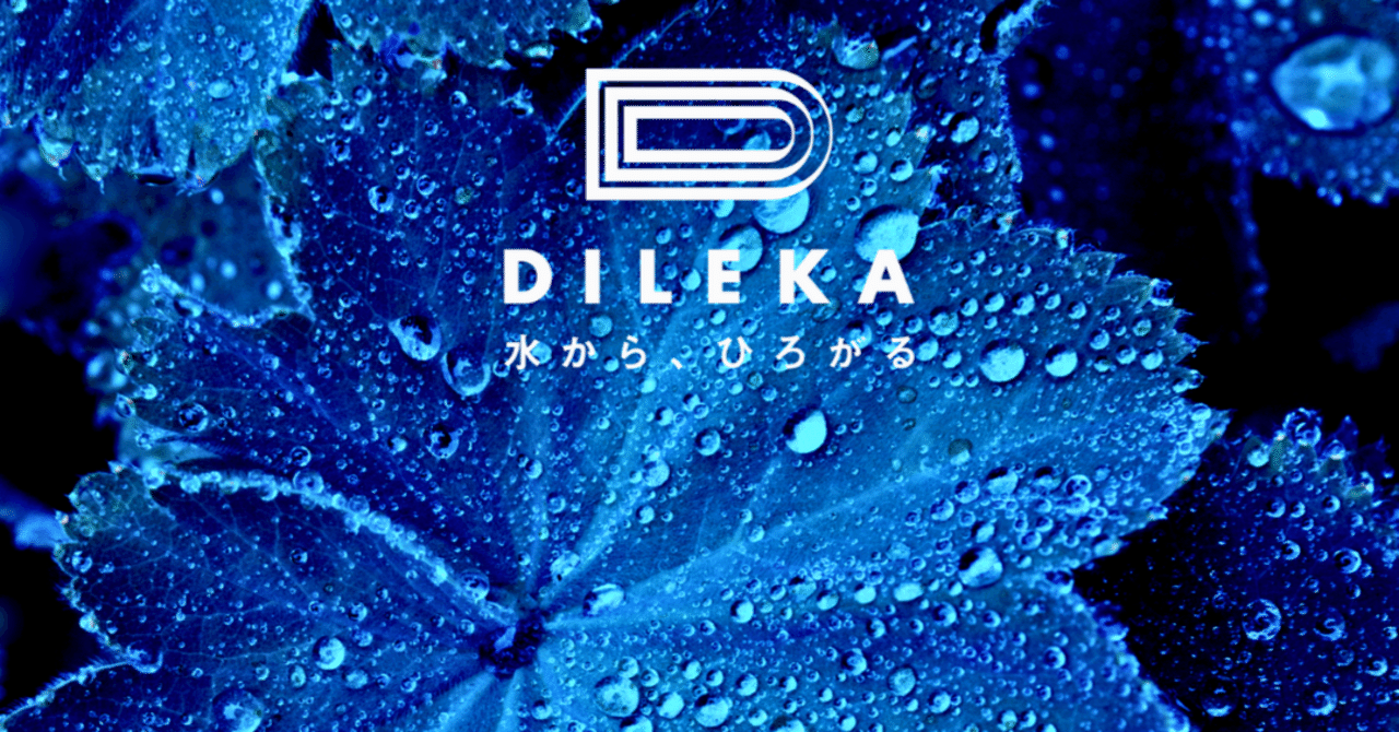 水から、ひろがる｜ディレカ/DILEKA ー公式ー