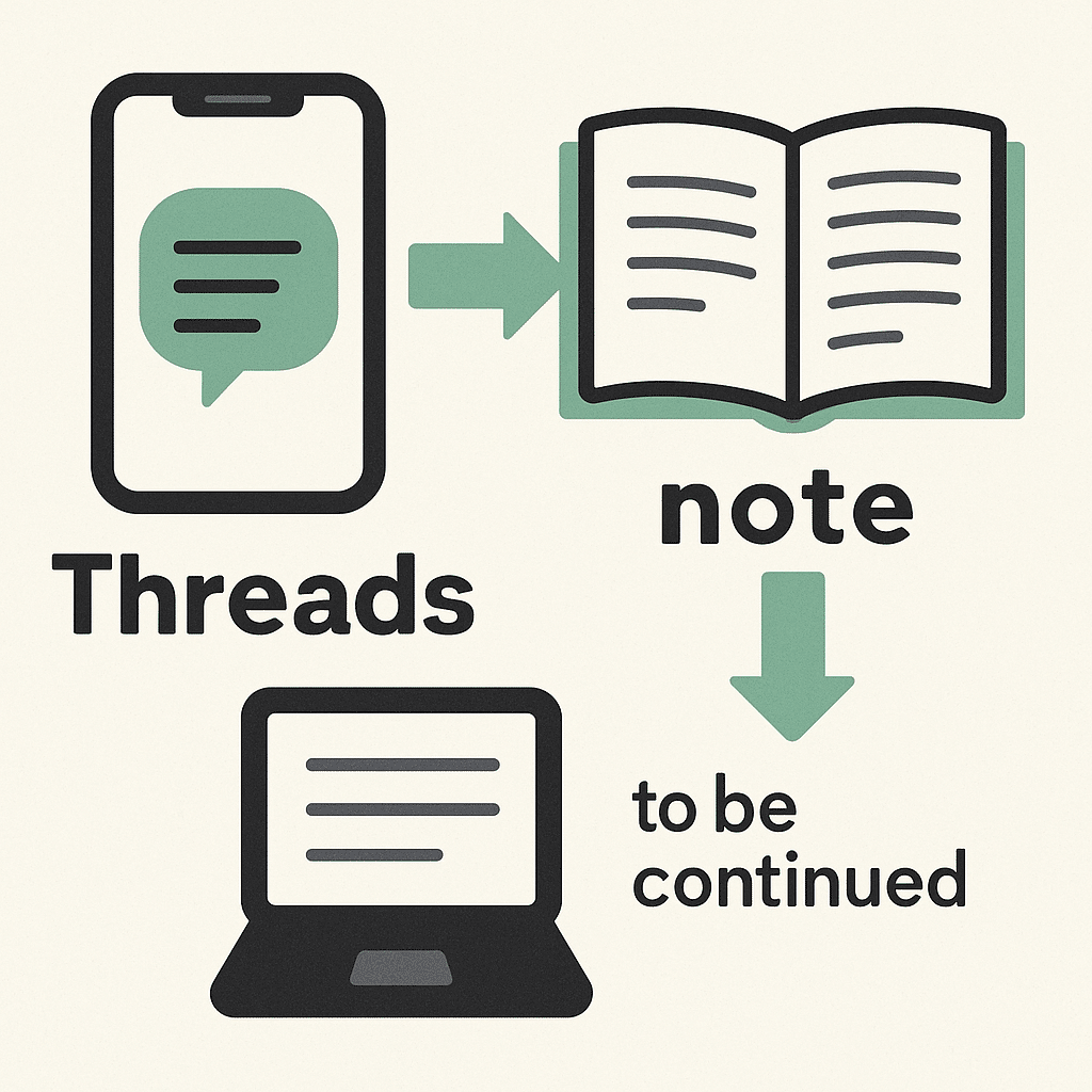 AI×Threads×note。“書かずに売るnote”の秘密、暴露します｜nagi
