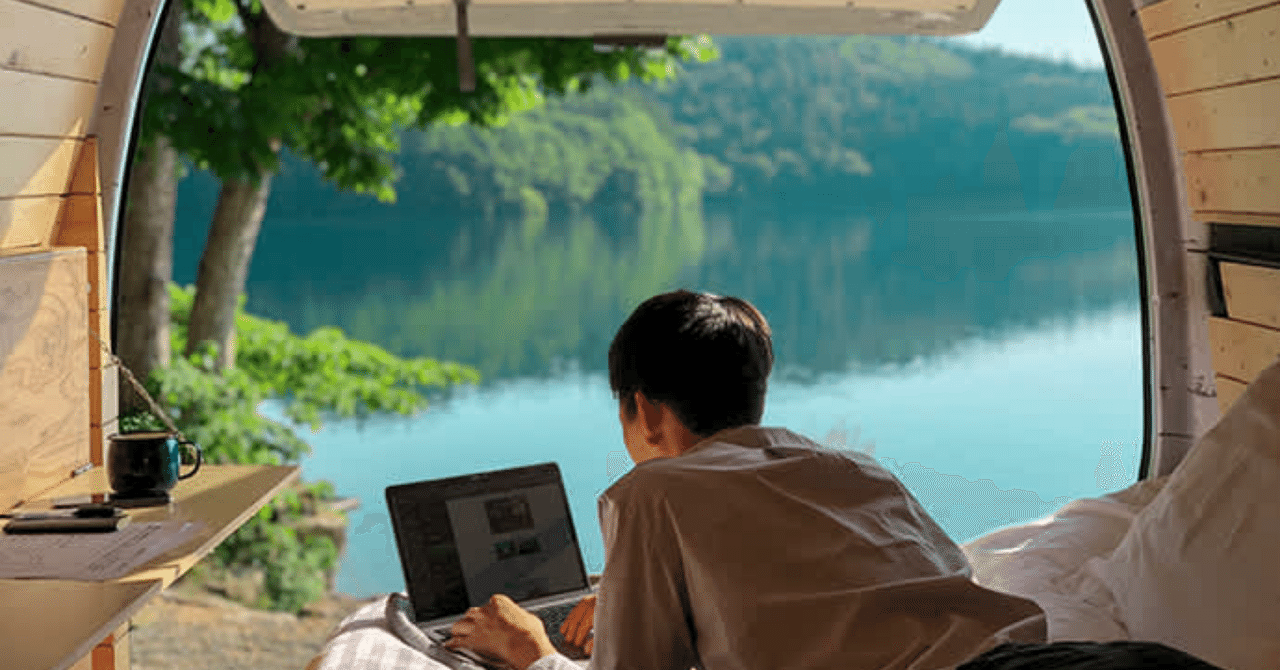 📄 note初投稿｜パソコン1台で彼女と旅しながら暮らしたいって話。｜hayato@旅する人生へ