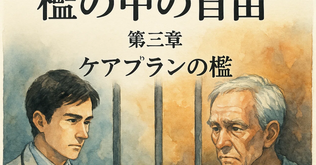 『檻の中の自由』 第三章 ケアプランの檻｜mmiro “momoirotoike” toike