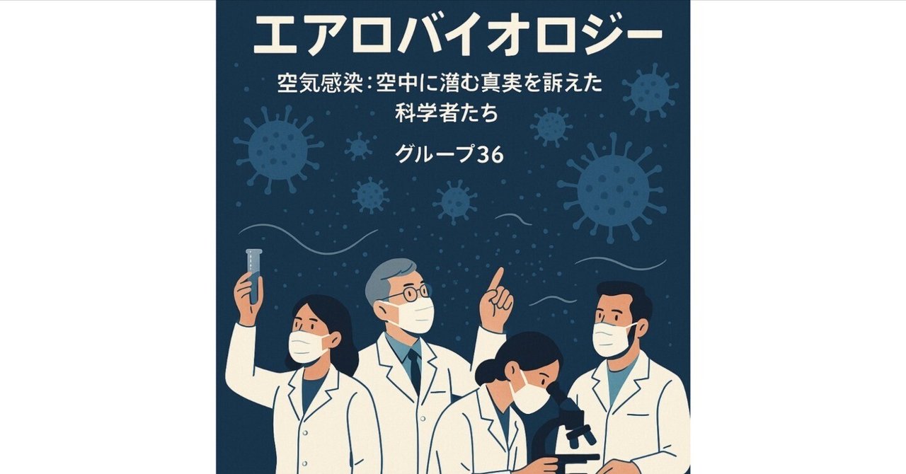 エアロバイオロジー: 空気感染：空中に潜む真実を訴えた科学者たち グループ36｜Makisey
