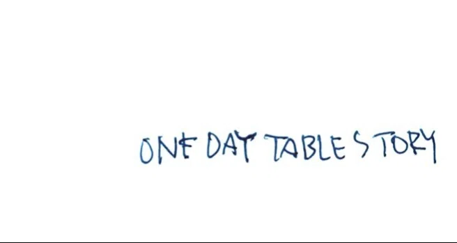 one day table story｜つれづれスケッチ｜note