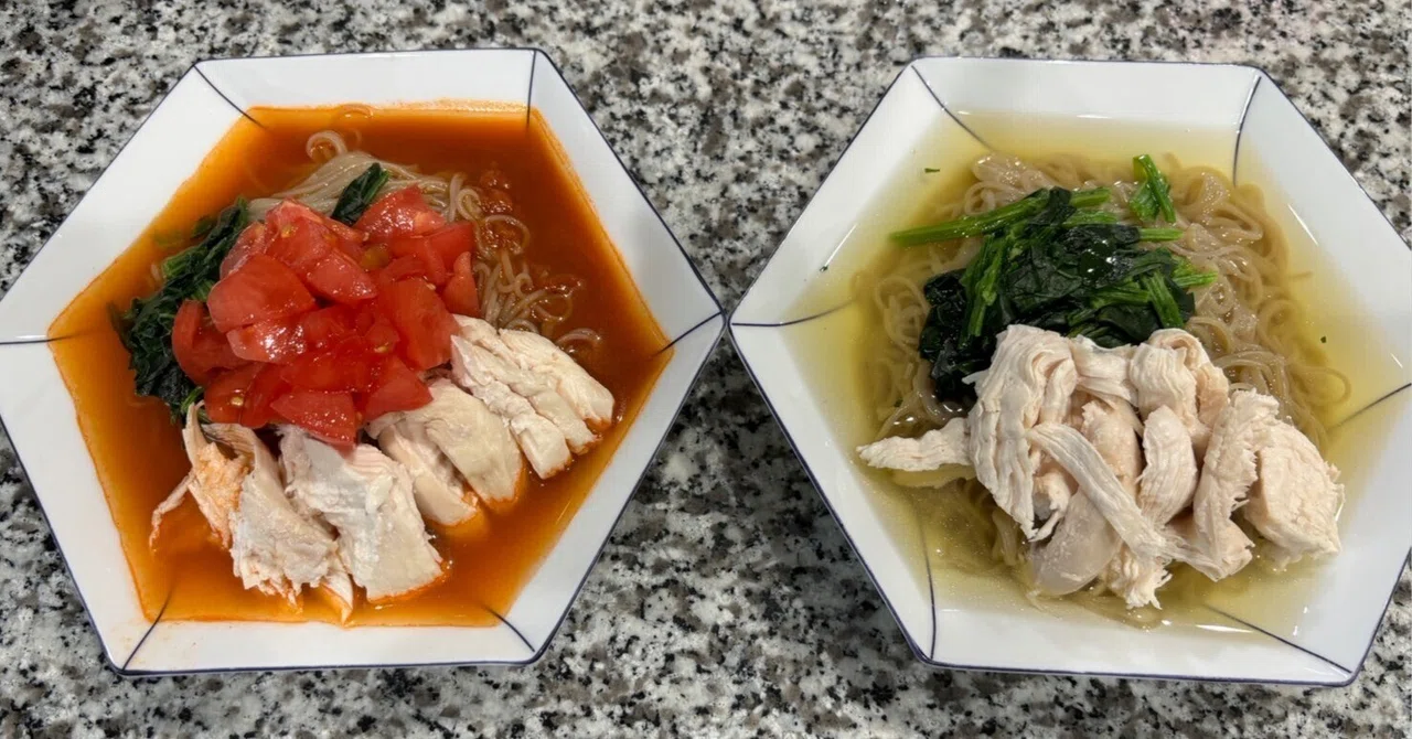 【2025年夏】業務スーパー「トマト冷麺・ゆず冷麺」徹底レビュー｜爽やか韓国麺2種を食べ比べ！｜pugi@業スー店長歴10年