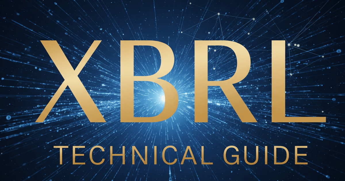 あなたはついに「XBRL」を技術的に理解する | EDINET XBRLデータ詳説｜sayamax | XBRLJapan