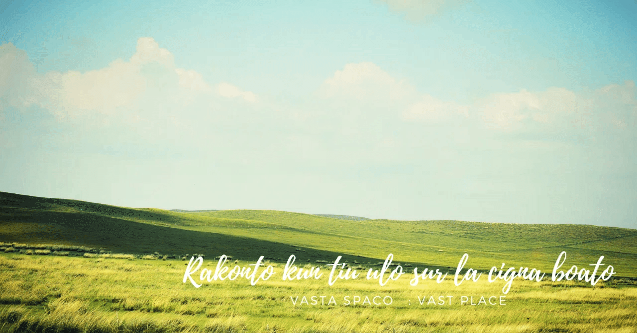 コーディネーターはスワンボートに乗って Ⅳ① § Vasta Spaco : Vast Place §｜Luno企画