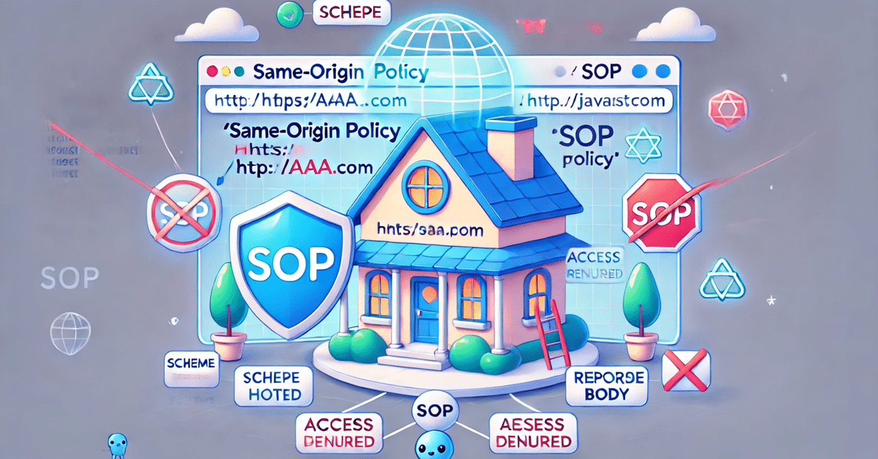 安全確保支援士🔐試験対策：Same-Origin Policy（SOP）｜金じろう🌸春に"ネスペ"🍁秋に"支援士"を受験（デスぺ令和6年合格📜）